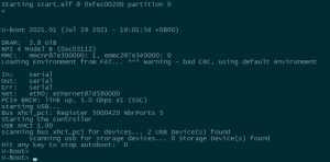 用 buildroot 构建 raspberrypi 4B 使用 uboot 启动的 image – 学习笔记
